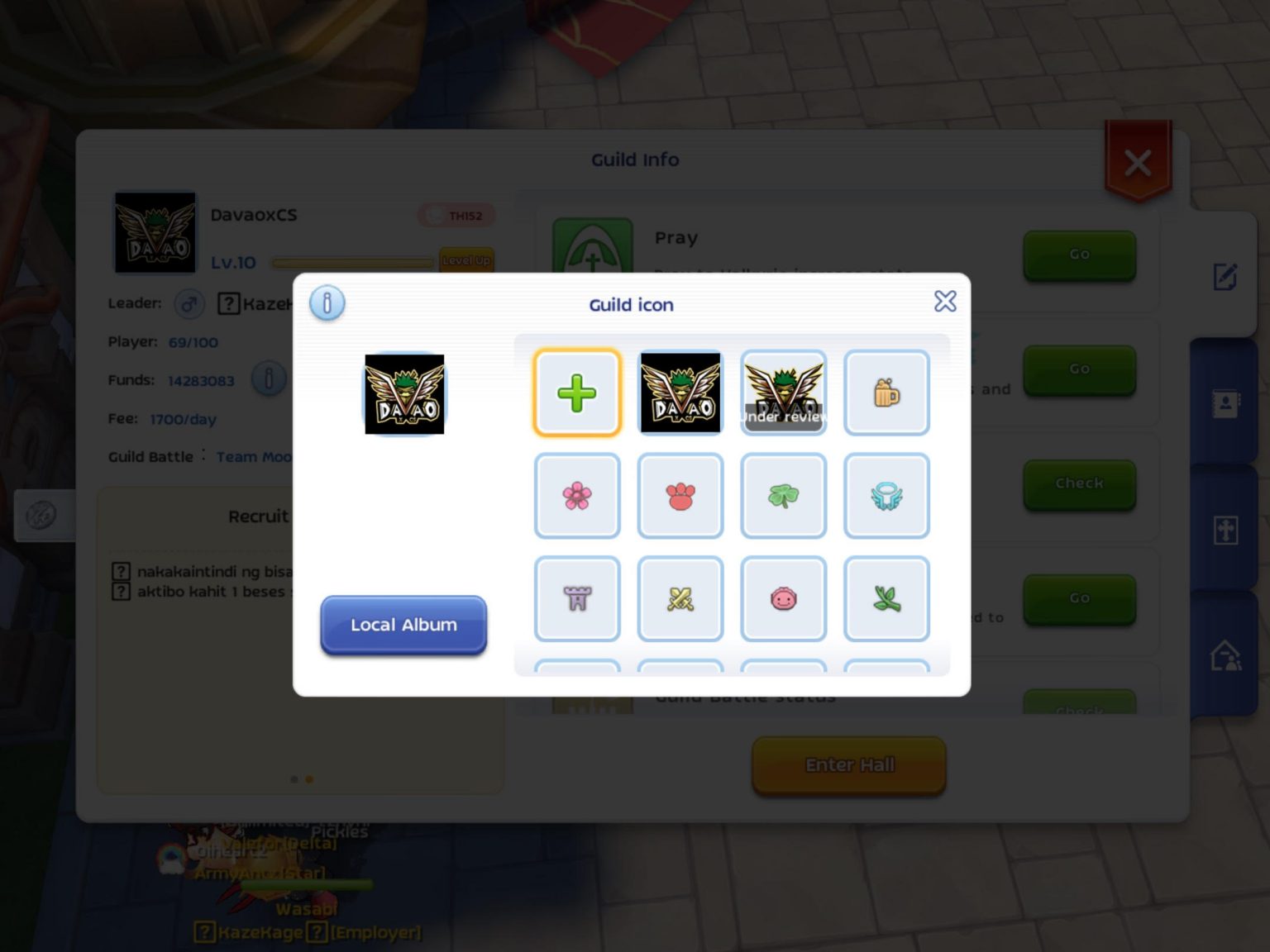 ROM | How to Upload Your Custom Guild Logo with Transparent Background ...